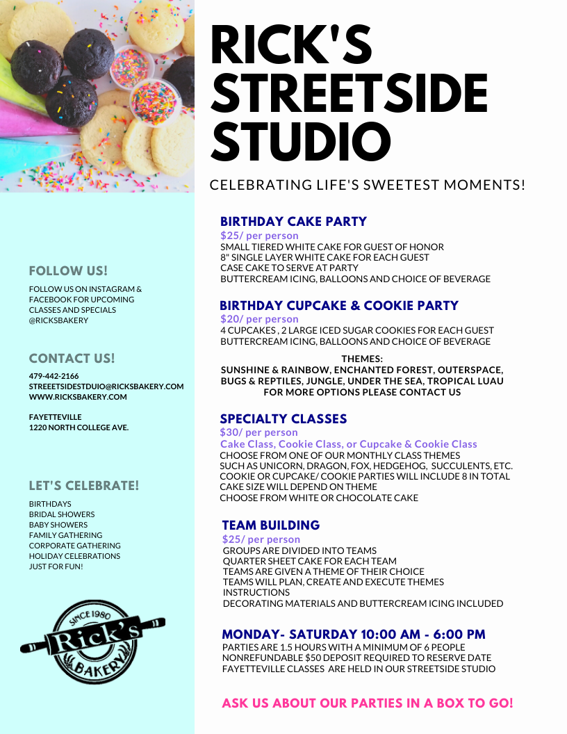 Streetside Studio - Rick's Bakery